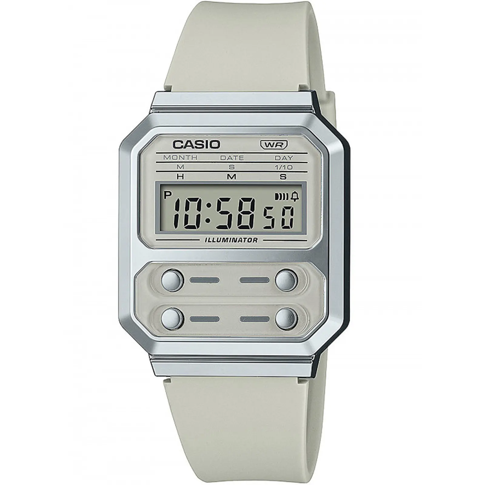CASIO Vintage Cream White Watch